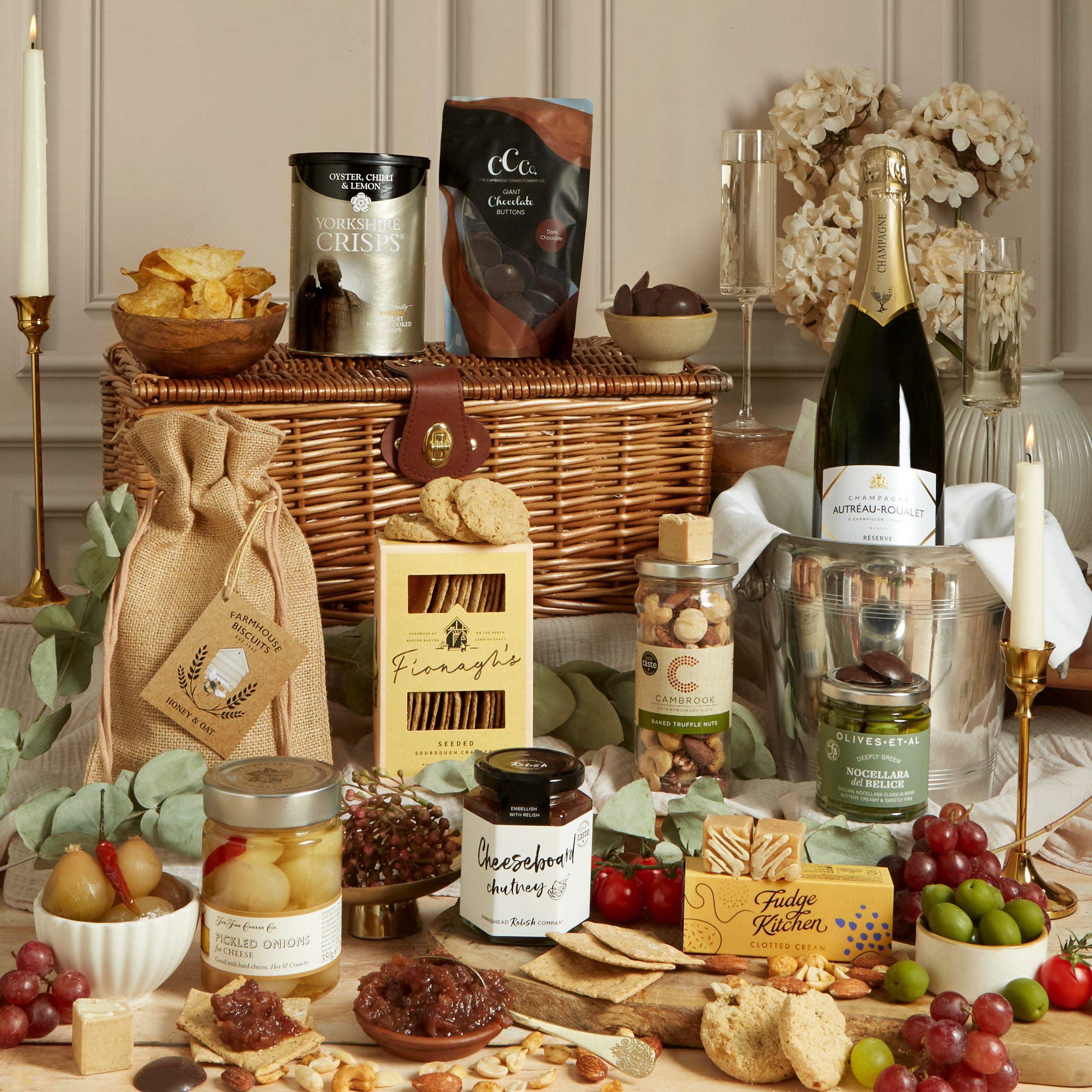 The Perfect Pairing Champagne & Food Hamper | Gift Hampers – Hampers.com